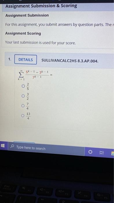 Solved Assignment Submission & Scoring Assignment Submission | Chegg.com
