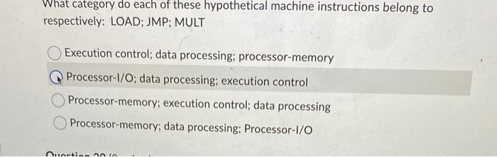 Solved What category do each of these hypothetical machine | Chegg.com