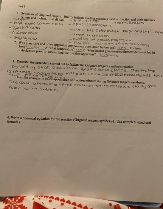 Solved Write a chemical equation showing the conversion of | Chegg.com