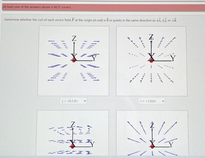 Solved Determine whether the curl of each vector field F at | Chegg.com