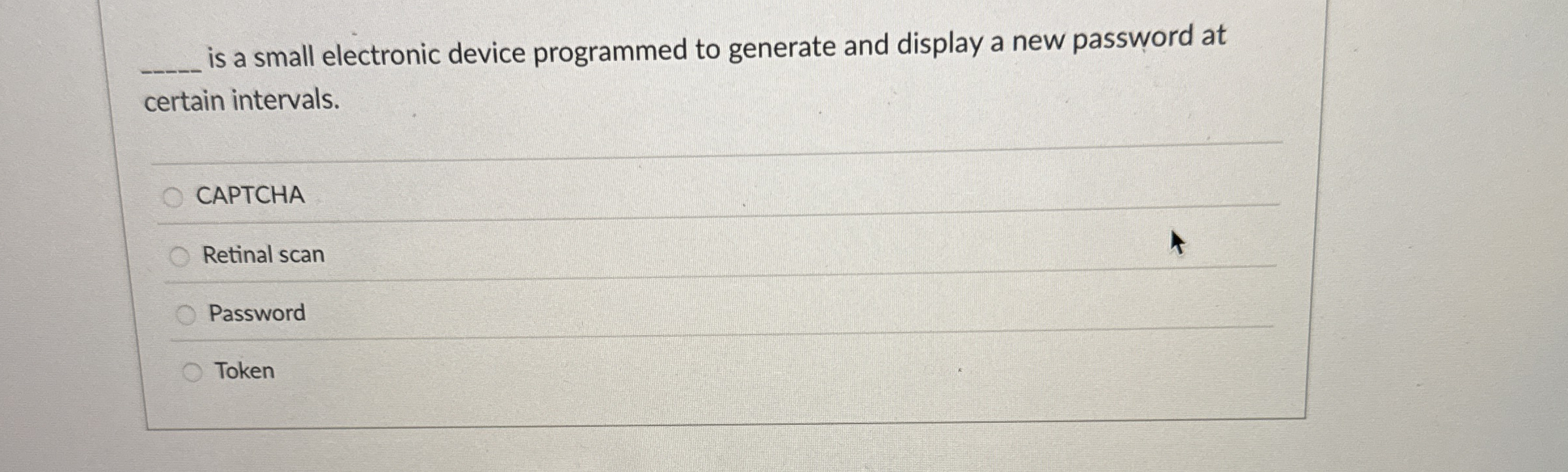 Solved q, ﻿is a small electronic device programmed to | Chegg.com
