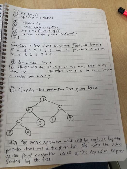Solved Questions. . Consider the postfix evaluation | Chegg.com