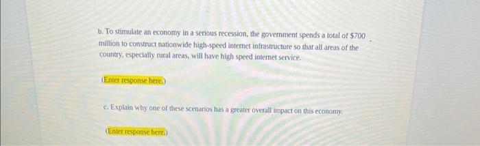 Solved 4. Using the appropriate formulas and an MPC of 0.85, | Chegg.com