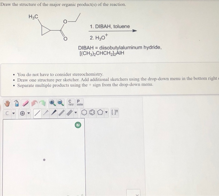 Solved Draw the structure of the major organic product(s) of | Chegg.com