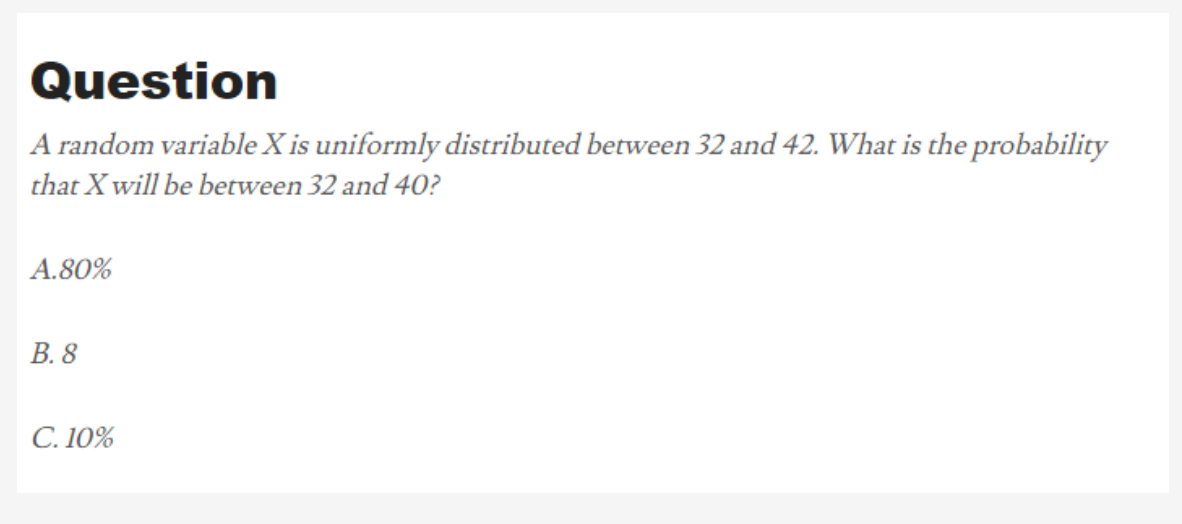 Solved Question\( ﻿A \) ﻿random variable \( ﻿X \) ﻿is | Chegg.com