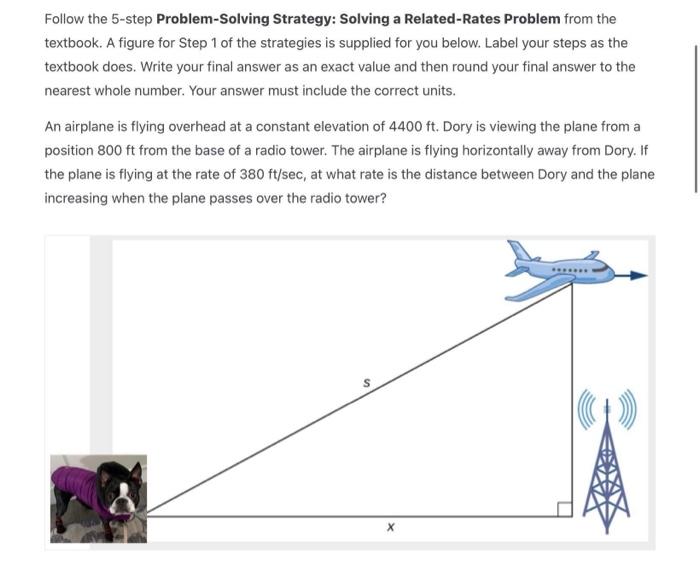 Solved Follow the 5-step Problem-Solving Strategy: Solving a | Chegg.com