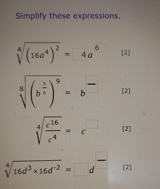 Solved Simplify these | Chegg.com
