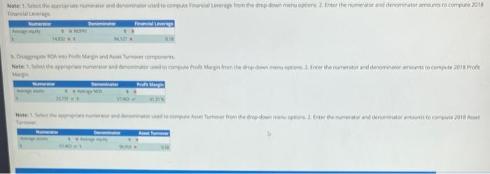 Solved Apply DuPont Disaggregation of ROE Selecied baiance | Chegg.com
