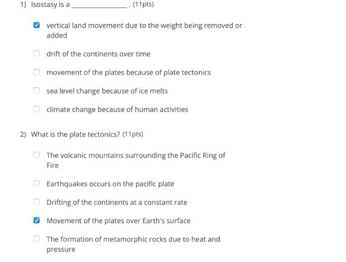 Solved vertical land movement due to the weight being | Chegg.com