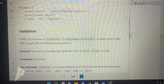 You have been tasked with building a URL file | Chegg.com