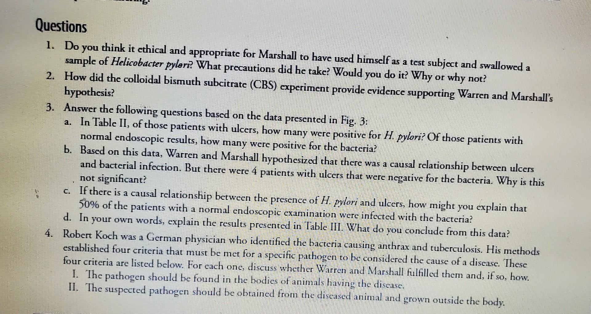 2 Dr. Robin Warren The story begins with Dr. J. Robin | Chegg.com