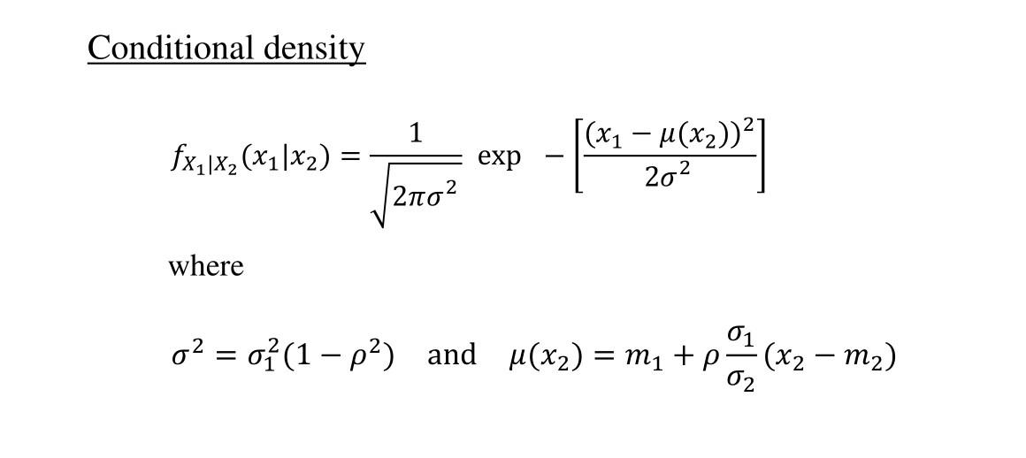 Solved Conditional density | Chegg.com