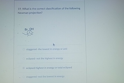Solved What is the correct classification of the following | Chegg.com