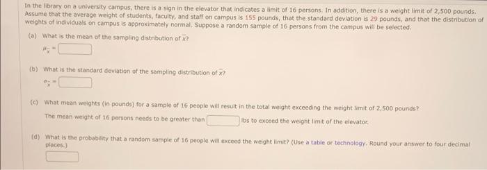 Solved In the library on a university campus, there is a | Chegg.com