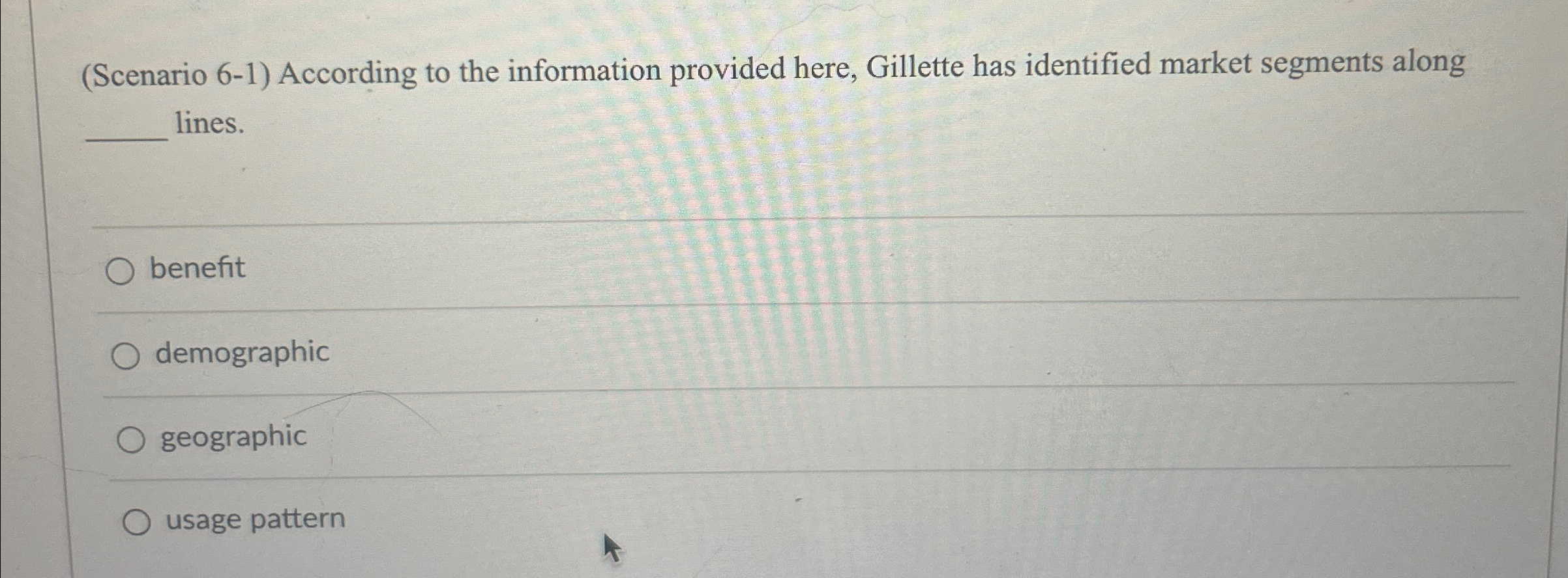 Solved (Scenario 6-1) ﻿According to the information provided | Chegg.com