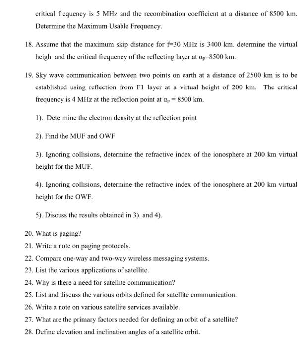 Solved 3.13 REVIEW QUESTIONS: 1. What are called radio | Chegg.com