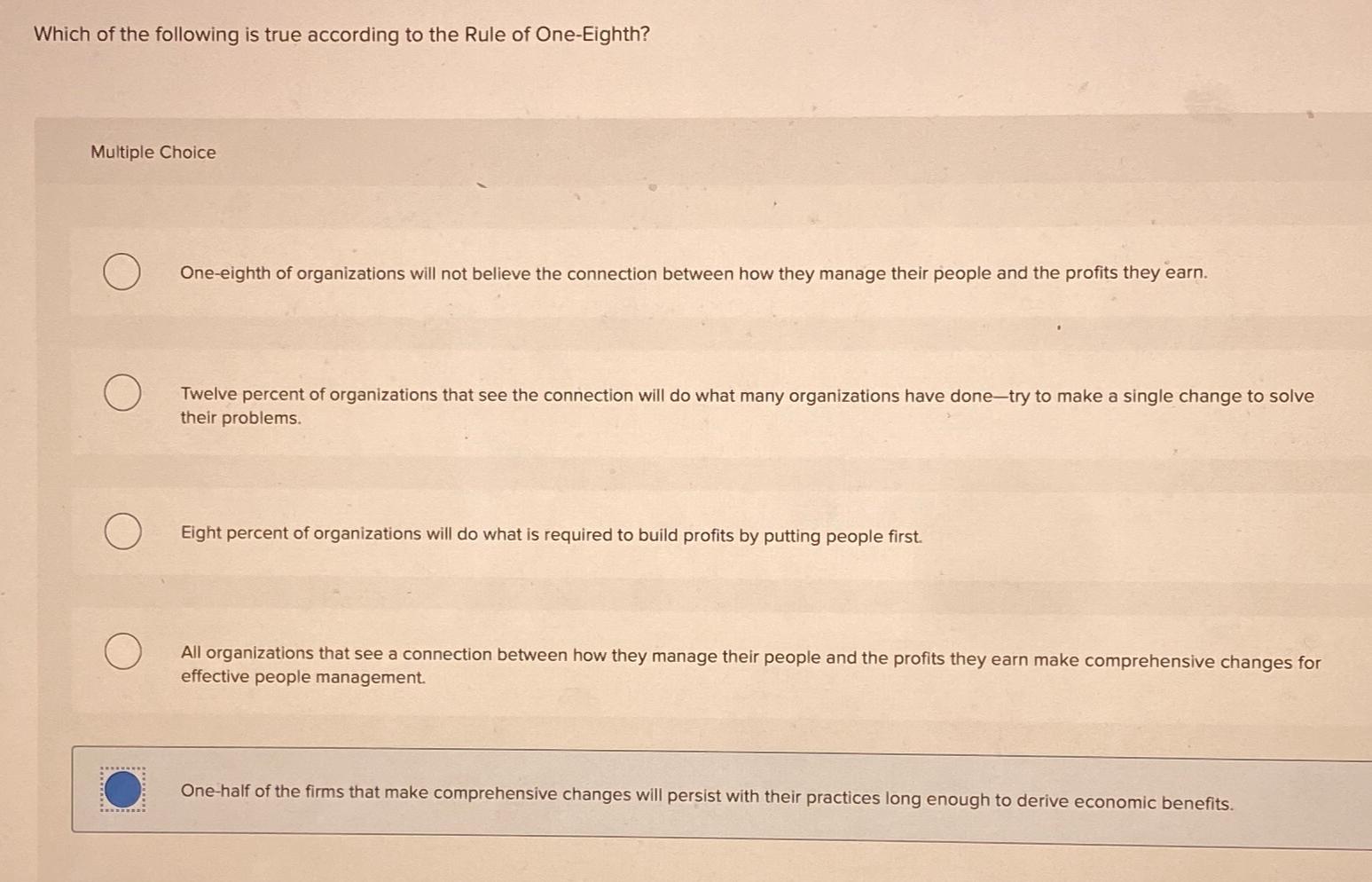 Solved Which of the following is true according to the Rule | Chegg.com