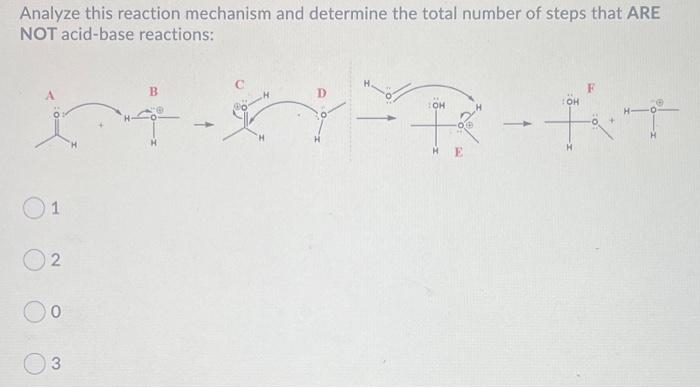 Solved Analyze this reaction mechanism and determine the | Chegg.com