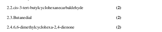 Solved 2.2.cis-3-tert-butylcyclohexanecarbaldehyde | Chegg.com