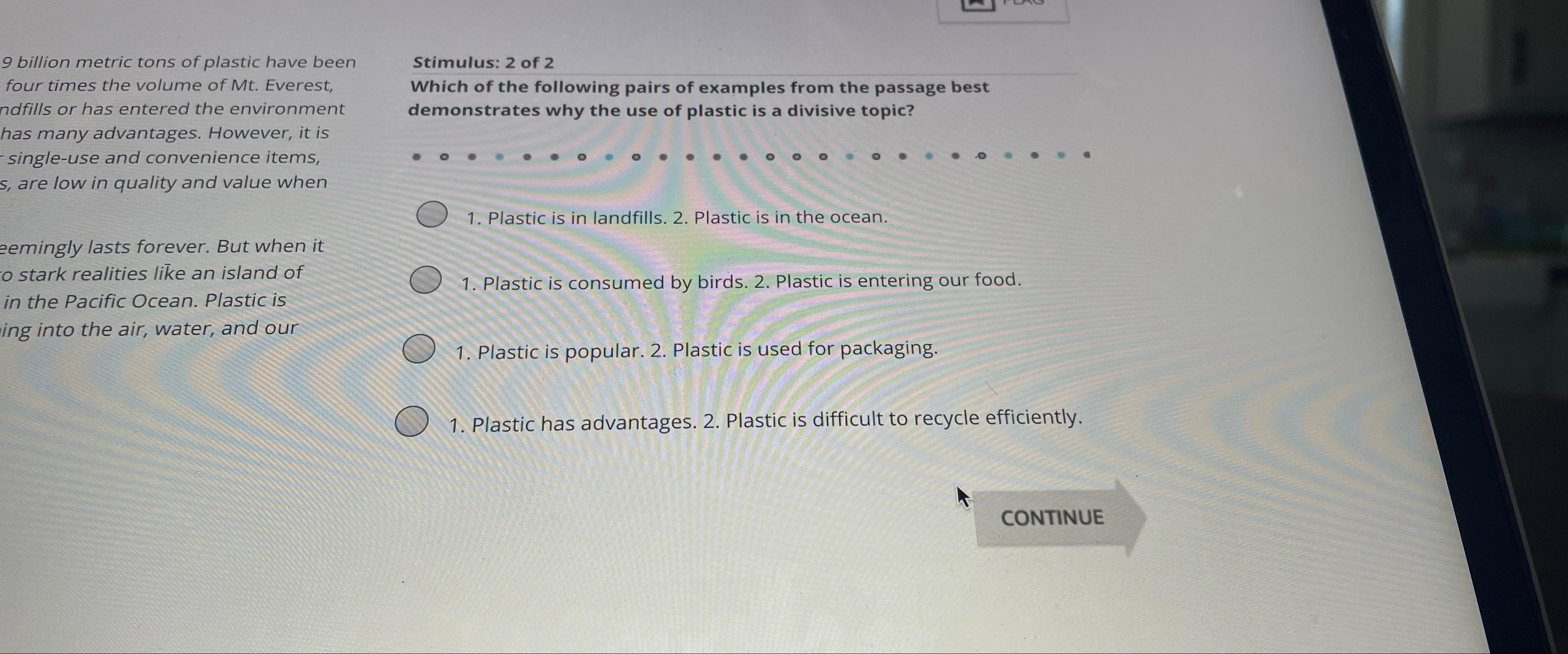 Solved 9 ﻿billion metric tons of plastic have been four | Chegg.com