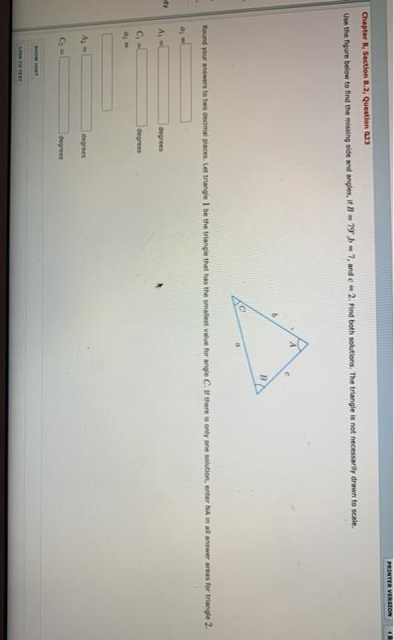 Solved PRINTER VERSION Chapter 8, Section 3.2, Question 223 | Chegg.com