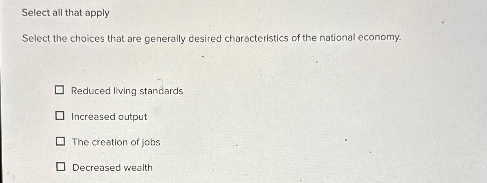 Solved Select all that applySelect the choices that are | Chegg.com