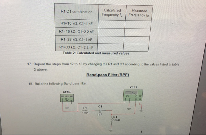 Build the following circuit on Multisim. 1. XBP1 XFG1 | Chegg.com