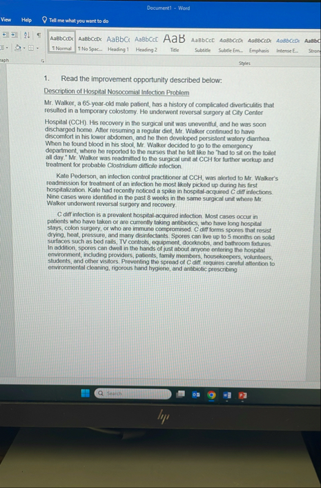 Solved Document 1 - ﻿WerdViewHelpTell me what you want to | Chegg.com