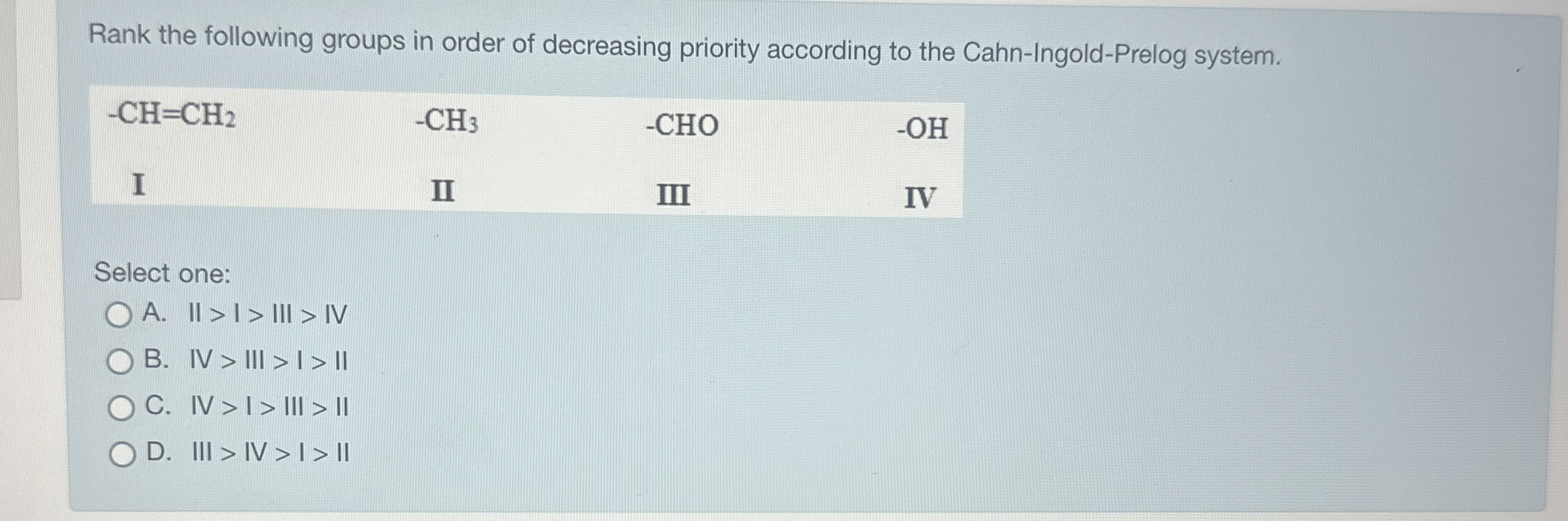 Solved Rank the following groups in order of decreasing | Chegg.com