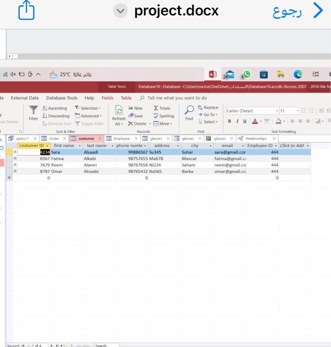 Solved Flased ee the database schema that is used in | Chegg.com