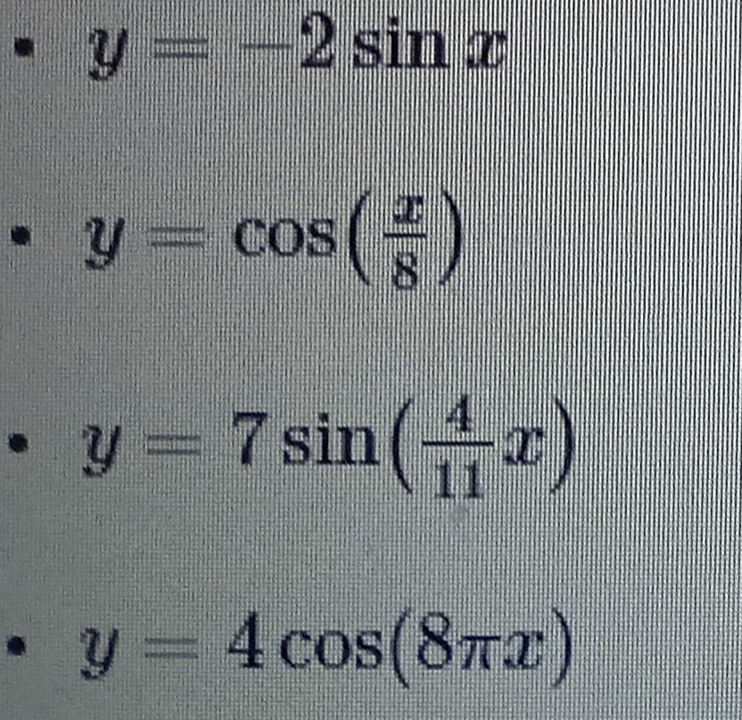 Solved Label all axes and graph two periods of the function. | Chegg.com