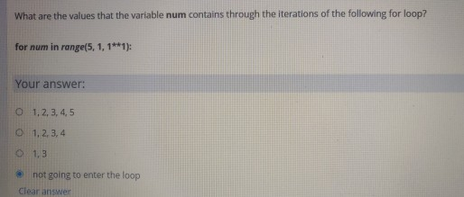 Solved What are the values that the variable num contains | Chegg.com