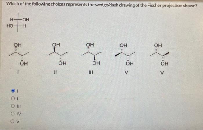 Solved Which of the following choices represents the | Chegg.com