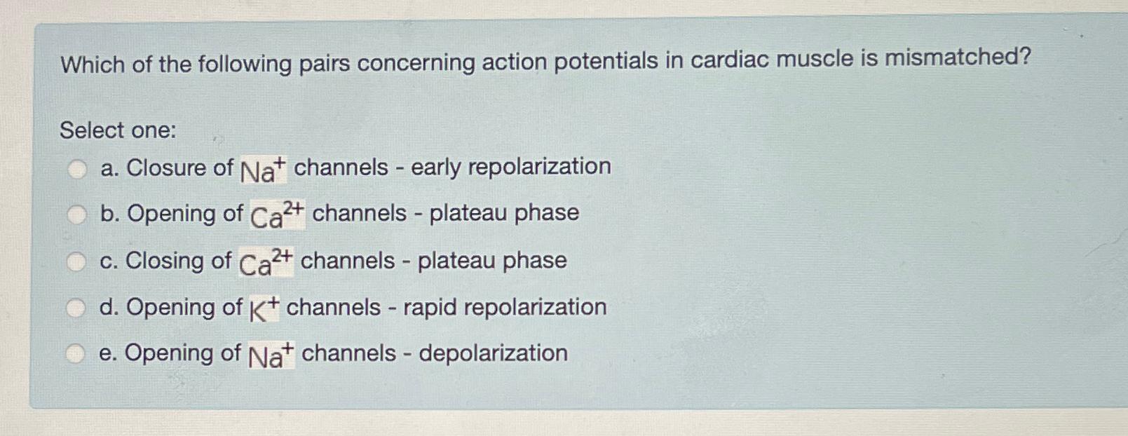 Solved Which of the following pairs concerning action | Chegg.com