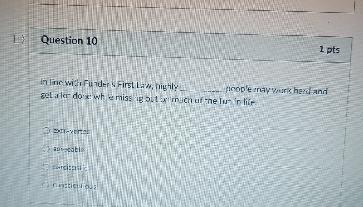 Solved Question 101 ﻿ptsIn line with Funder's First Law, | Chegg.com