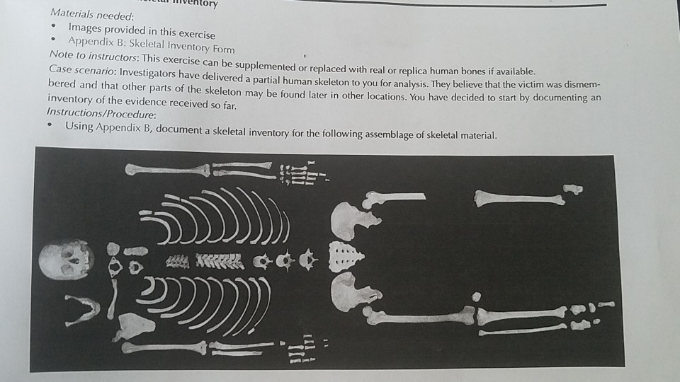 Solved m i nventory Materials needed: • Images provided in | Chegg.com