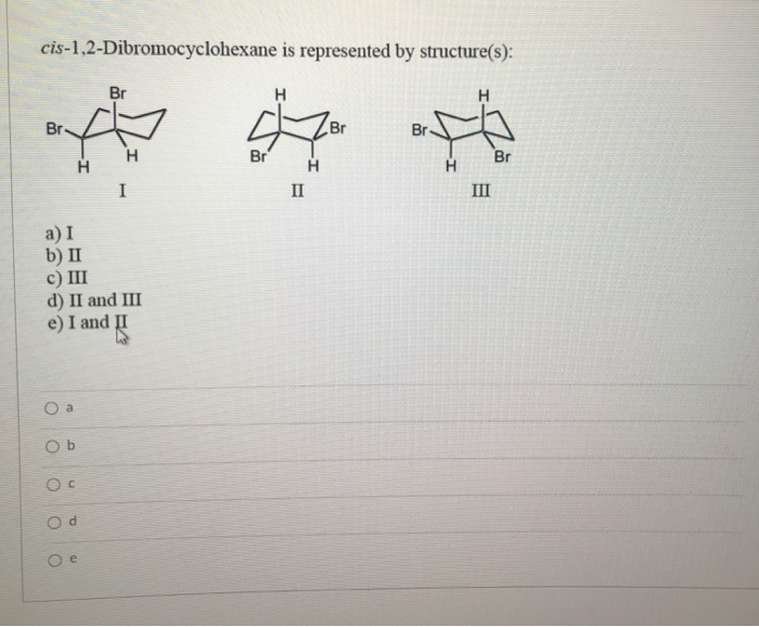 1,2 Dibromocyclohexane