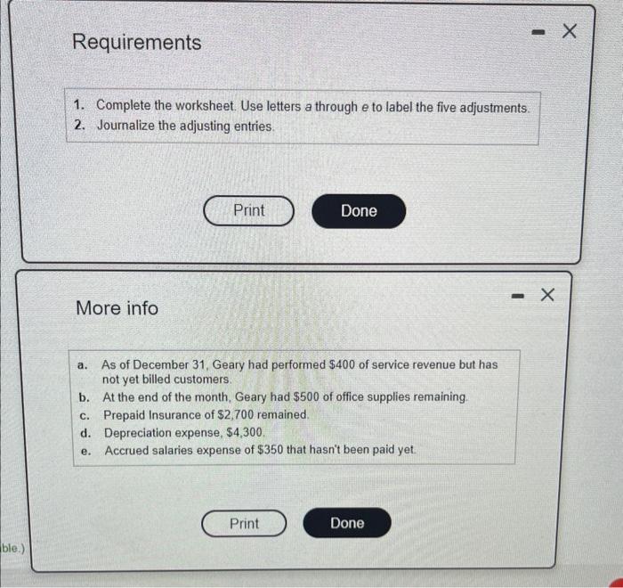 Solved Leary Theater Production Company's partially | Chegg.com