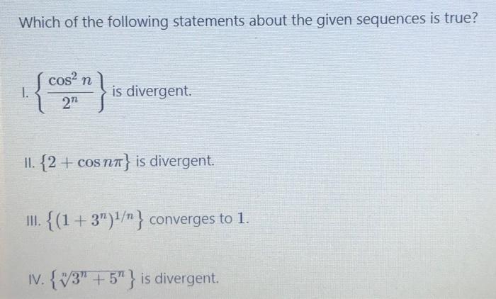 Solved Which of the following statements about the given | Chegg.com