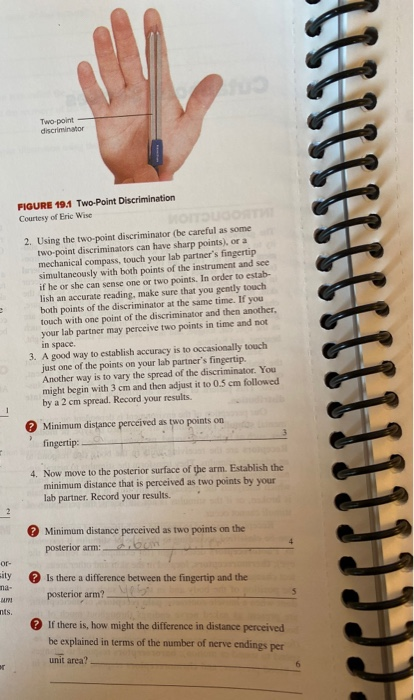 Solved Two-point discriminator FIGURE 19.1 Two-Point | Chegg.com