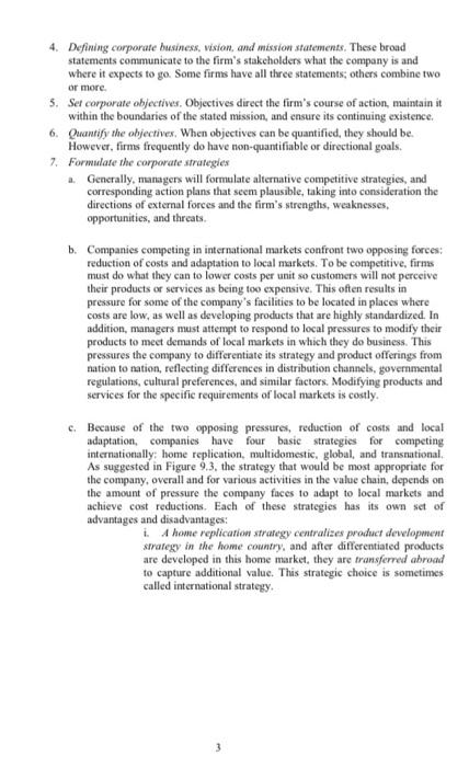 Solved In your own words, please provide a relatively brief | Chegg.com