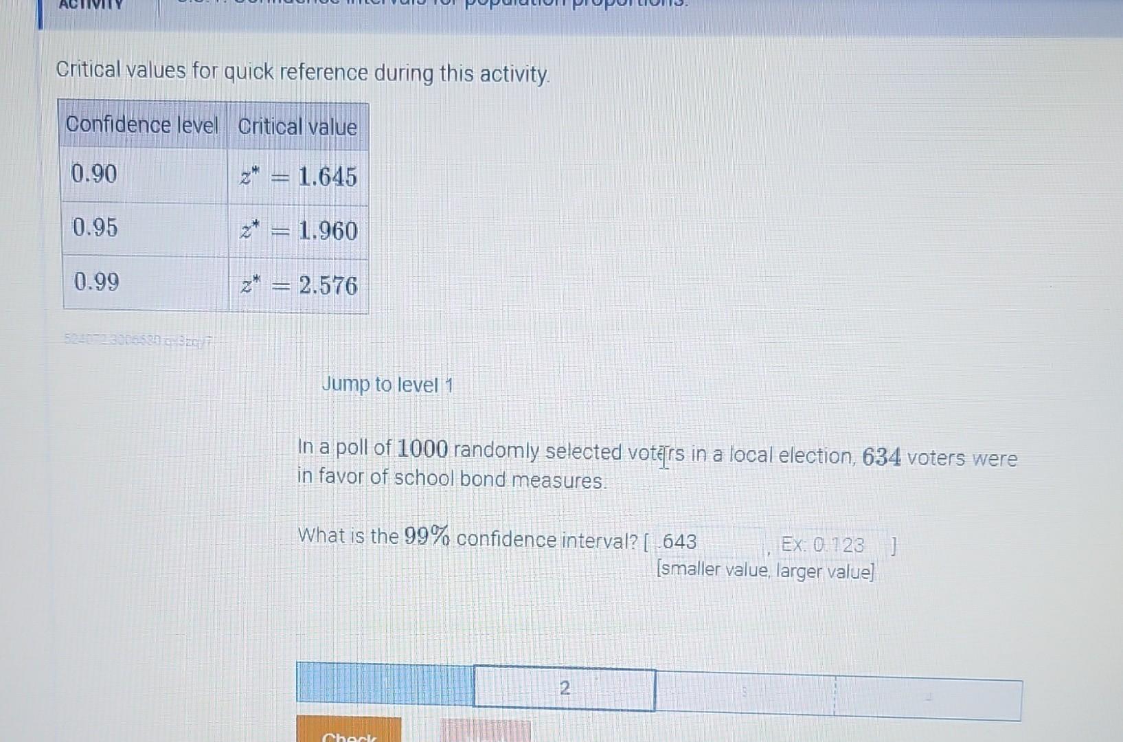 Solved Critical values for quick reference during this | Chegg.com