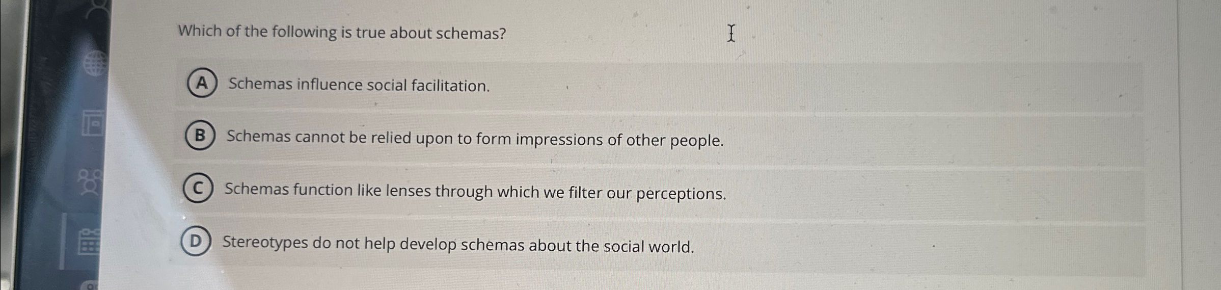 Solved Which of the following is true about schemas?Schemas | Chegg.com Solved Which of the following is true about schemas?Schemas | Chegg.com