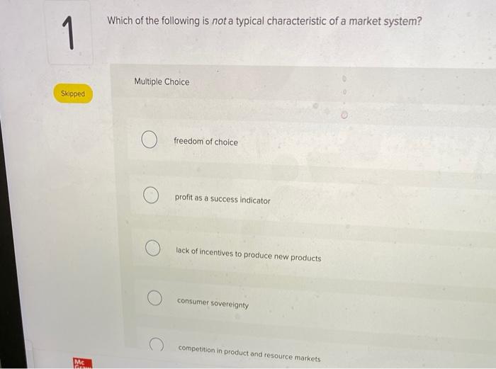 Solved Which of the following is not a typical | Chegg.com