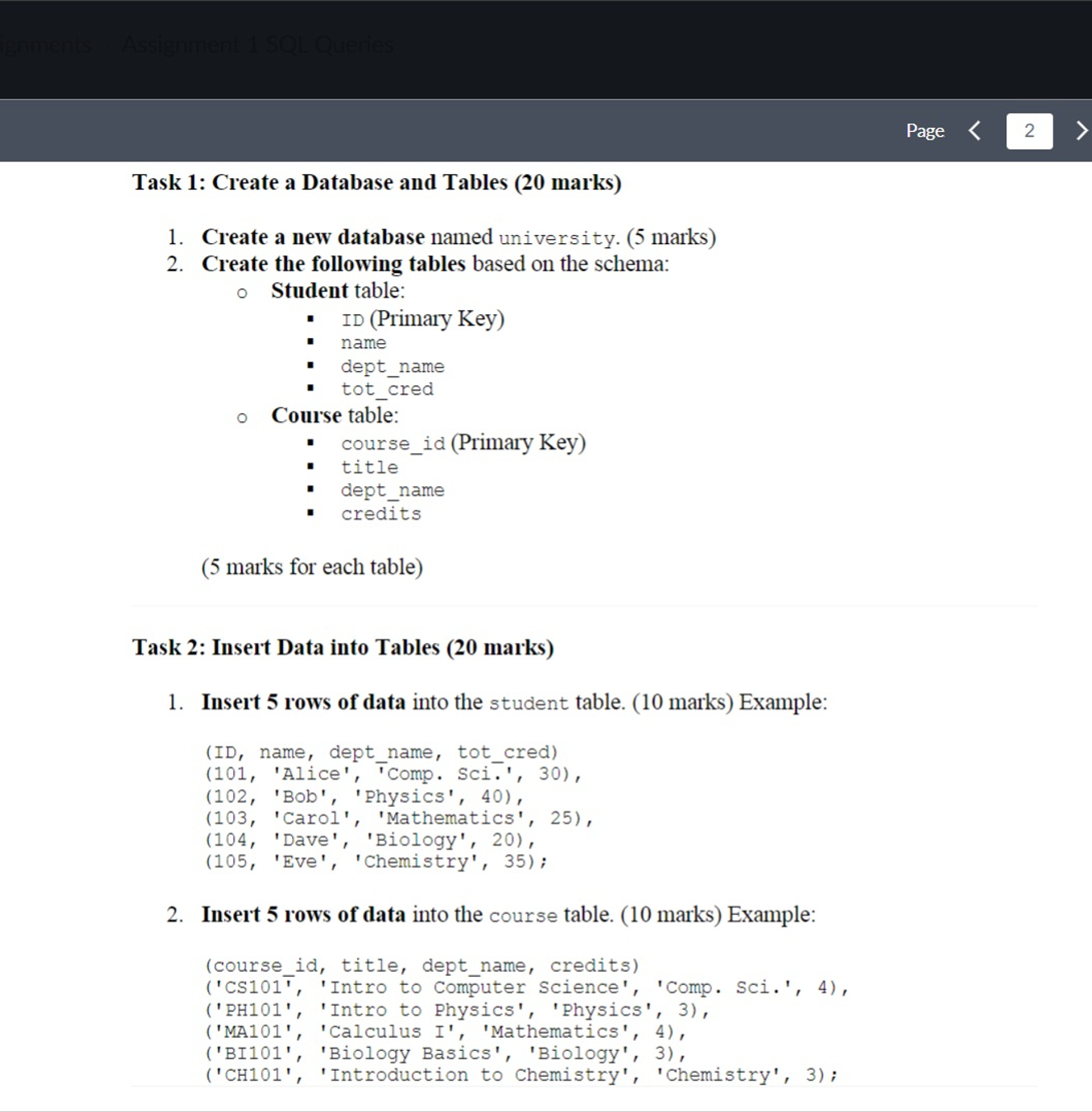 Solved I need help with bonus tasks only! Nested Queries. I | Chegg.com