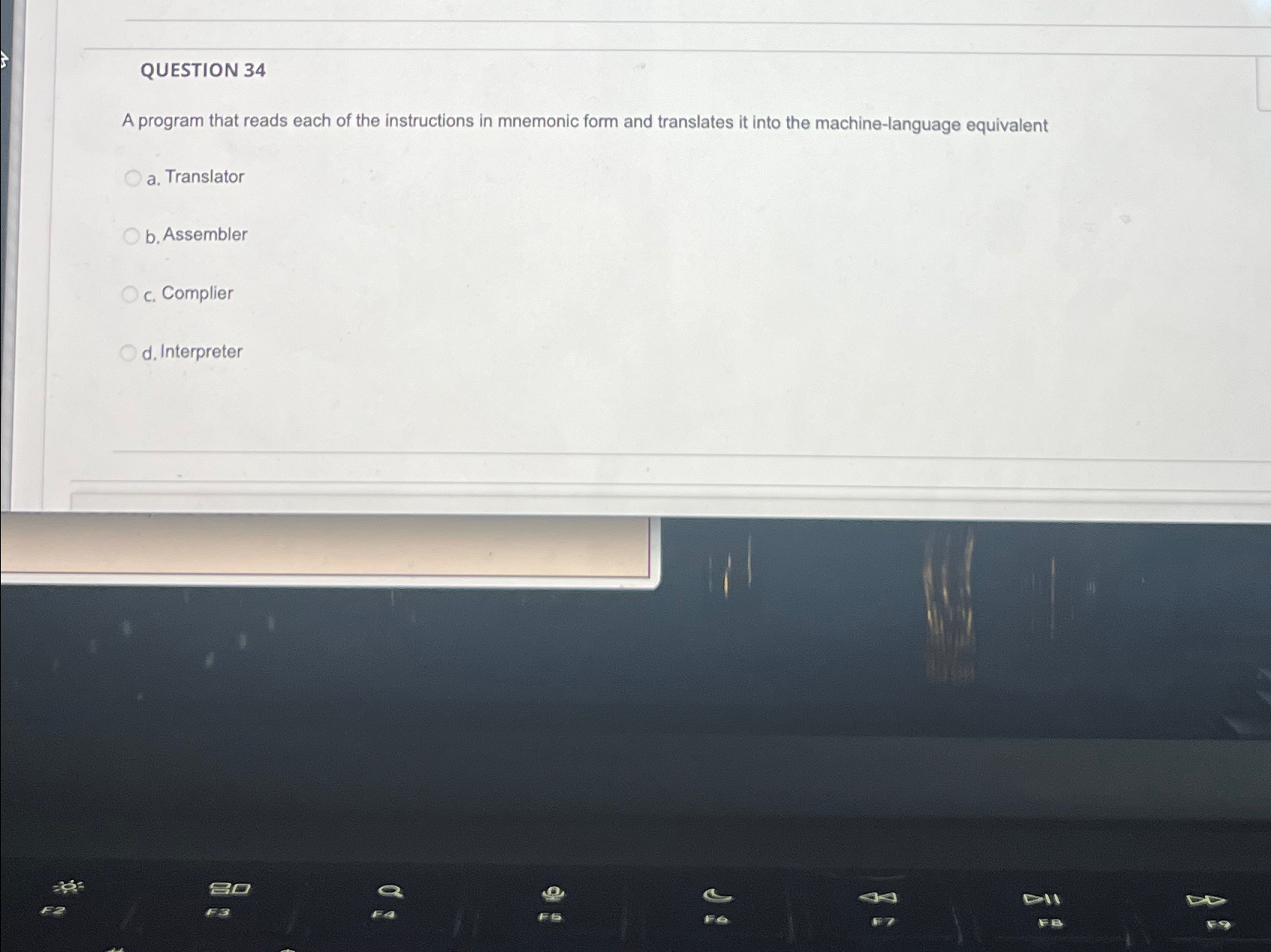 Solved QUESTION 34A program that reads each of the | Chegg.com