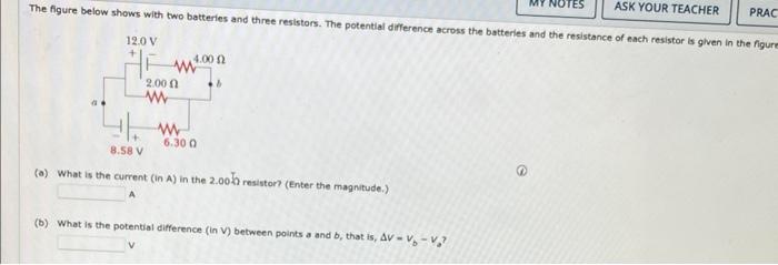 Solved For the circuit shown in the figure, calculate the | Chegg.com