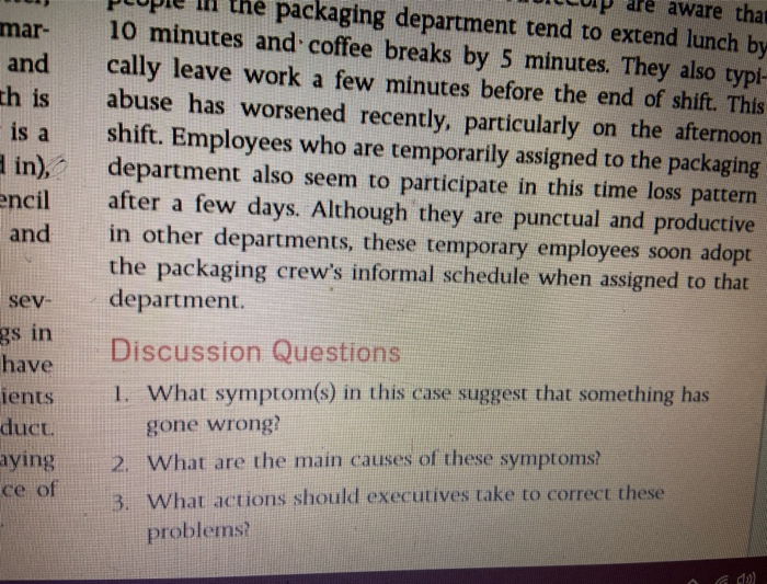 Solved OLL Case Study: ARBRECORP LTÉE Steven L McShane, The | Chegg.com