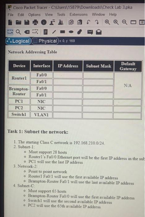 175645:Network Address Map NOTE: The Serial Number is | Chegg.com