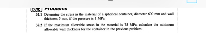 Solved A Propiems 32.1 Determine the stress in the material | Chegg.com Solved A Propiems 32.1 Determine the stress in the material | Chegg.com